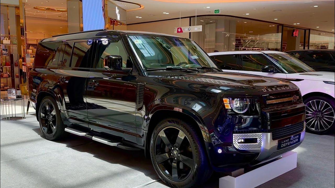 2023 Land Rover Defender 130 - Family Adventures | Black Color - YouTube