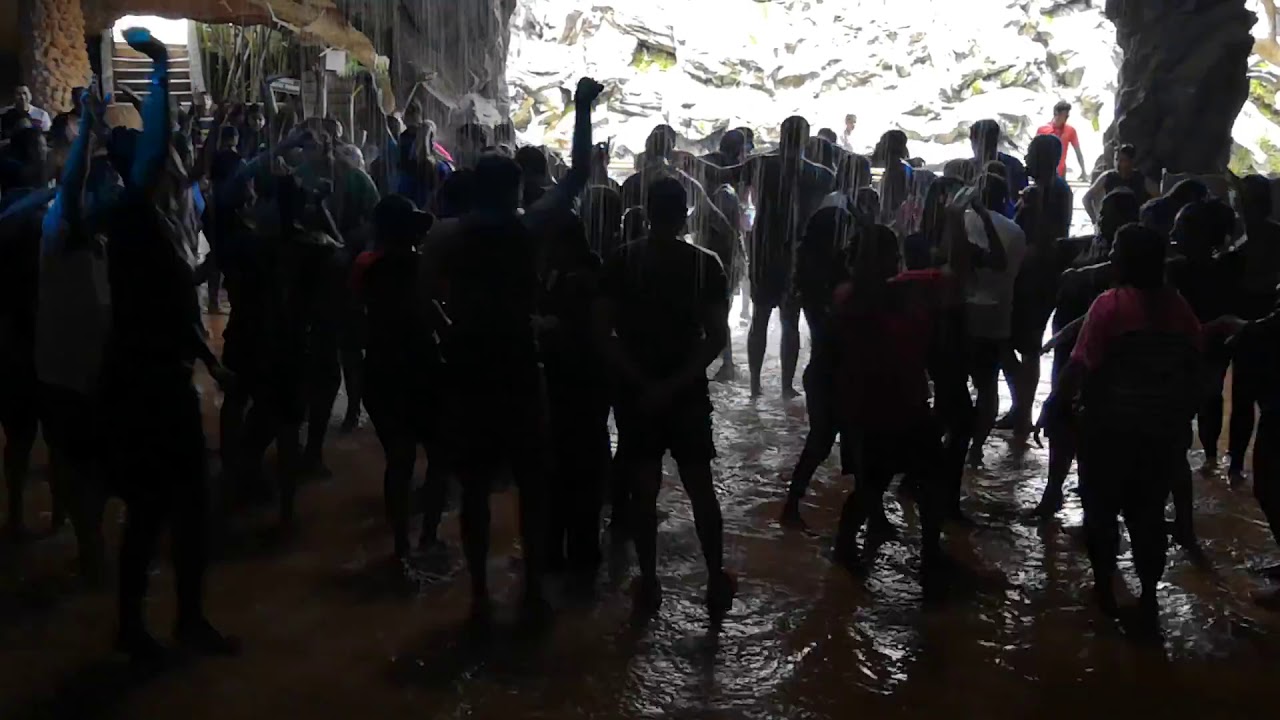 Rain dance @guhantara resort - YouTube