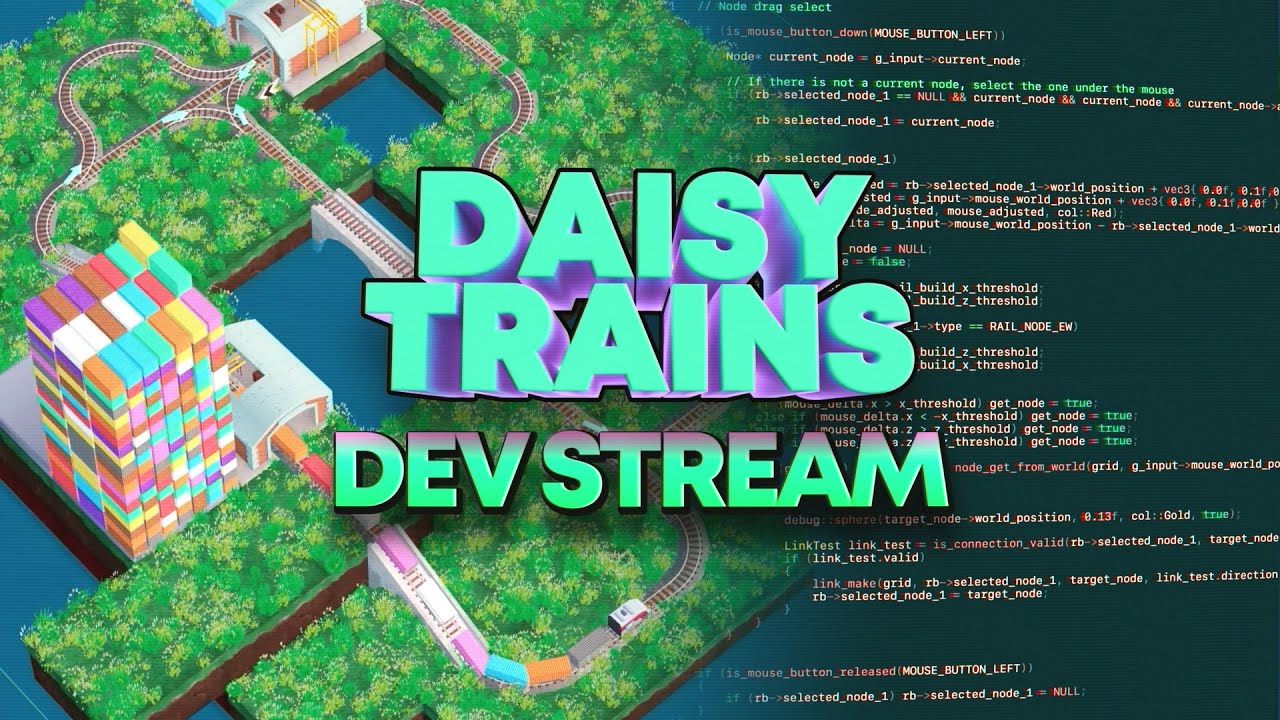 Daisy Trains Dev Stream #034 - Unlocking Potential 🔑🔐 - YouTube