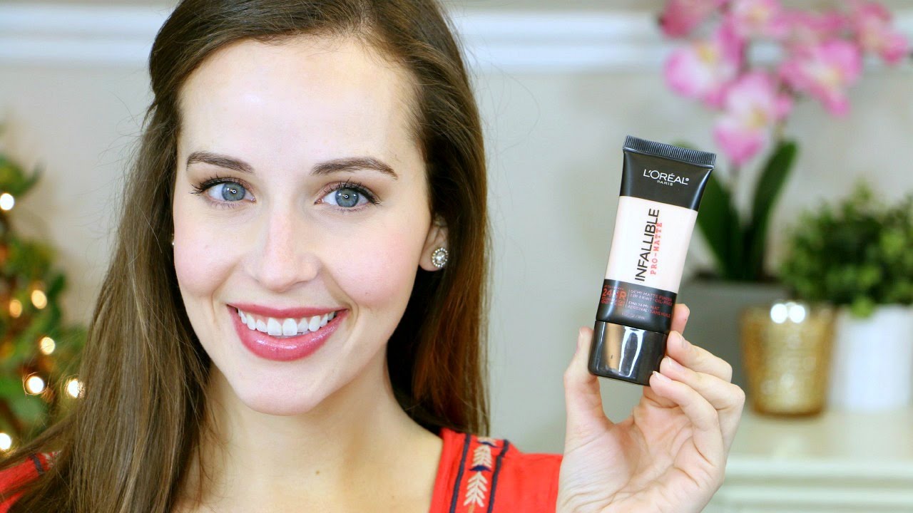 FIRST IMPRESSION: L'Oreal Infallible Pro-Matte Foundation - YouTube