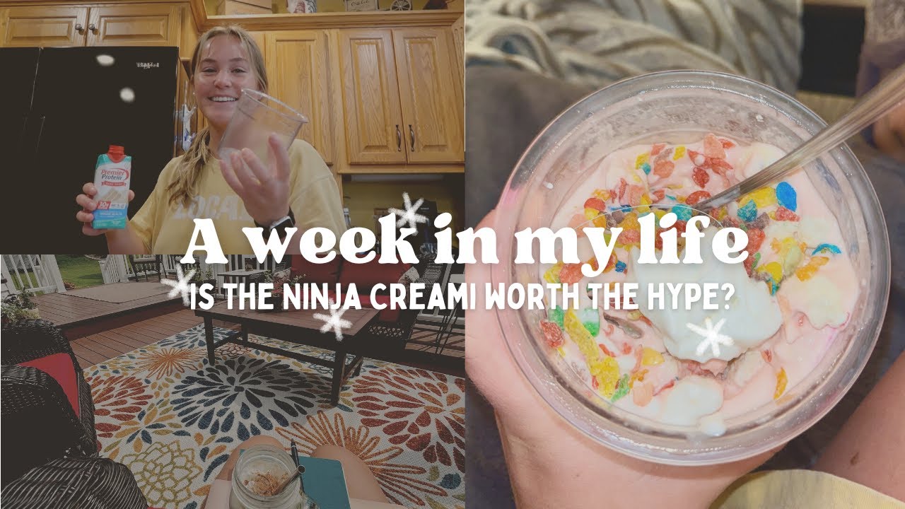 Trying VIRAL TikTok ice cream recipe | A week in my life - YouTube