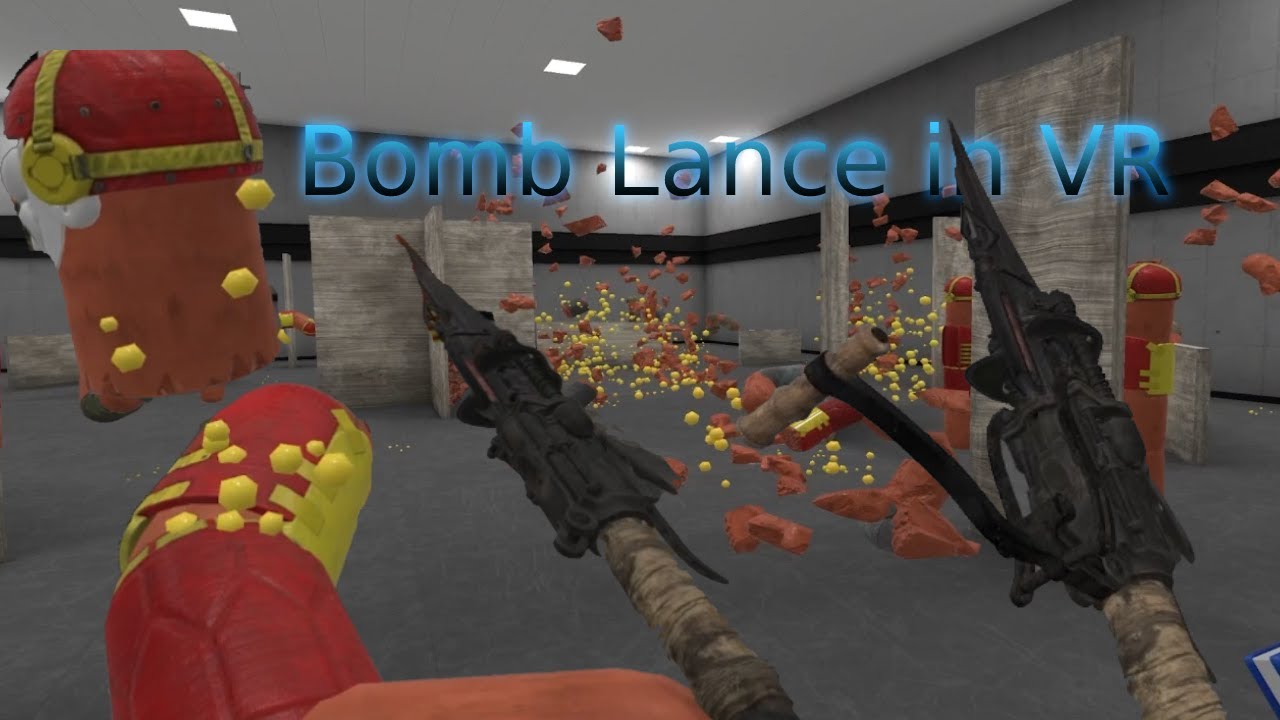 Using the Bomb Lance in VR - H3VR Mods - YouTube