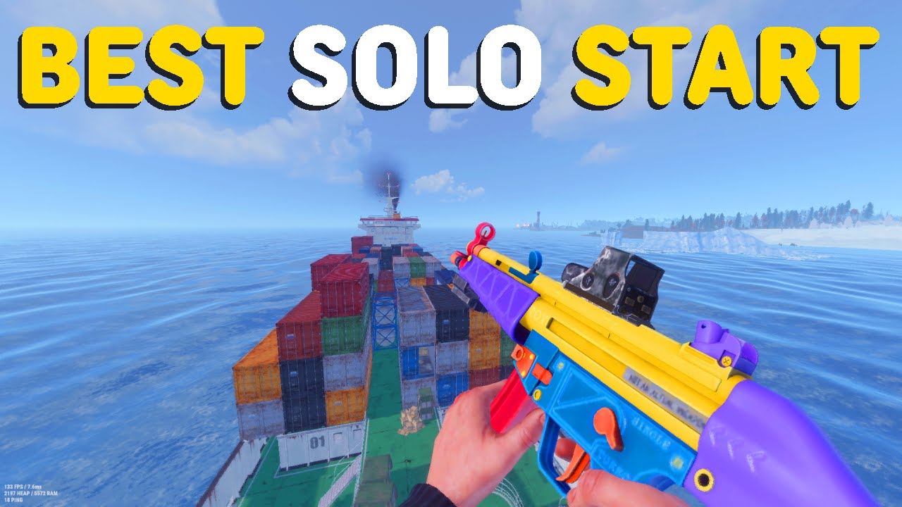 My BEST SOLO START in 5000 Hours - Rust - YouTube