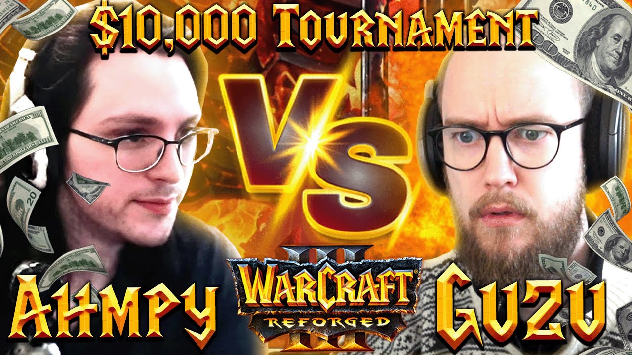GUZU vs AHMPY - Warcraft III $10,000 Tournament - YouTube