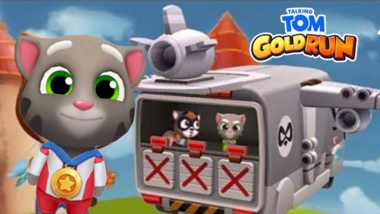 Talking Tom Gold Run Unlock All Characters | Talking Tom Gold Run ...