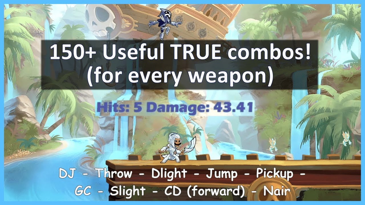 150+ Useful TRUE combos for EVERY weapon! [Brawlhalla] - YouTube