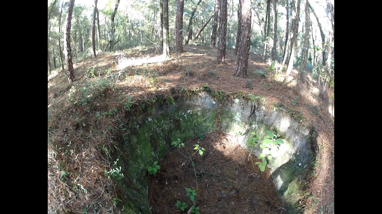 Old Water Cistern Remains in Croom (Withlacoochee State Forest) - YouTube
