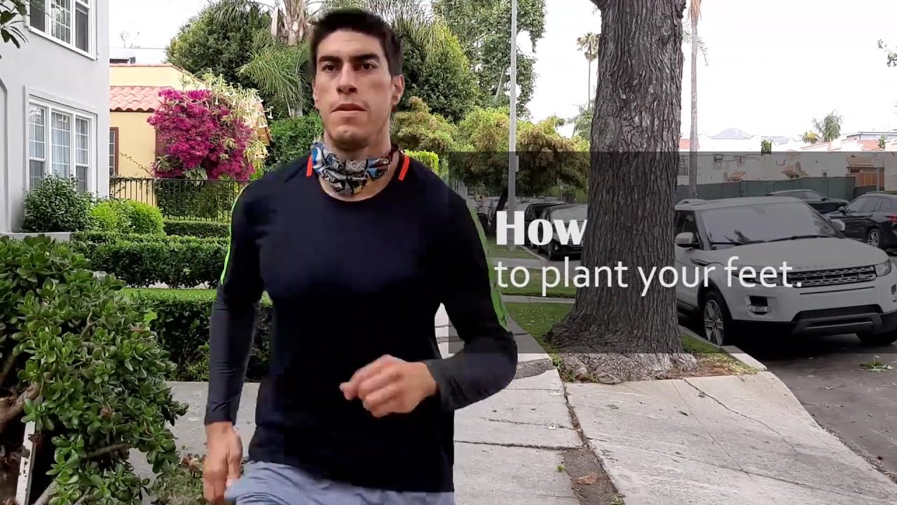 Running Guide: How to Plant Your Feet - YouTube