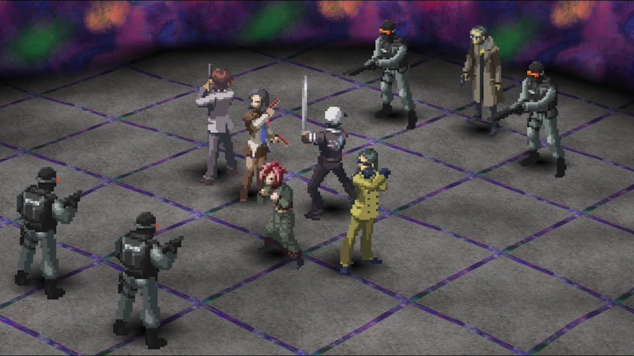 Persona 2: Eternal Punishment (PSP) Captain Shimazu & SAT Team Hard ...