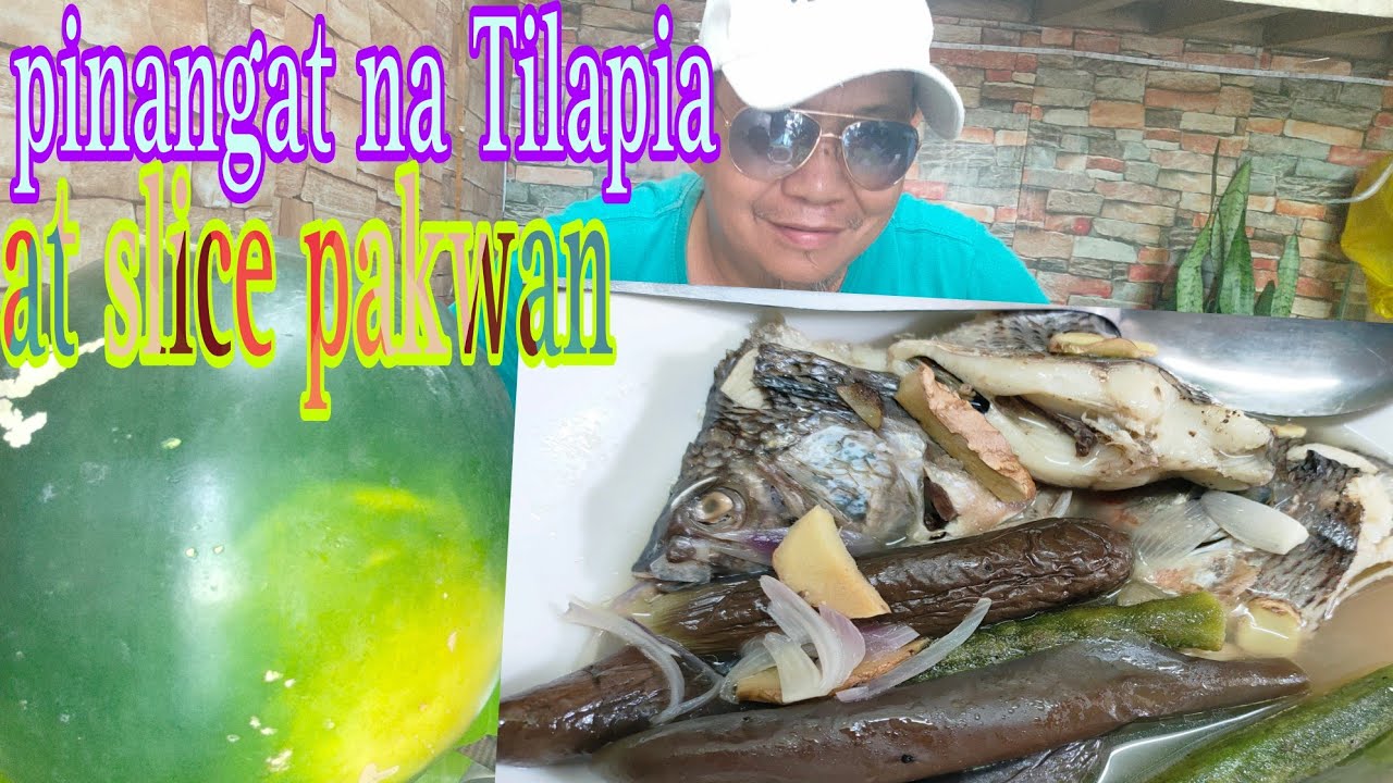 PINANGAT NA TILAPIA + SLICE PAKWAN MUKBANG #asmr #mukbang #tilapia # ...