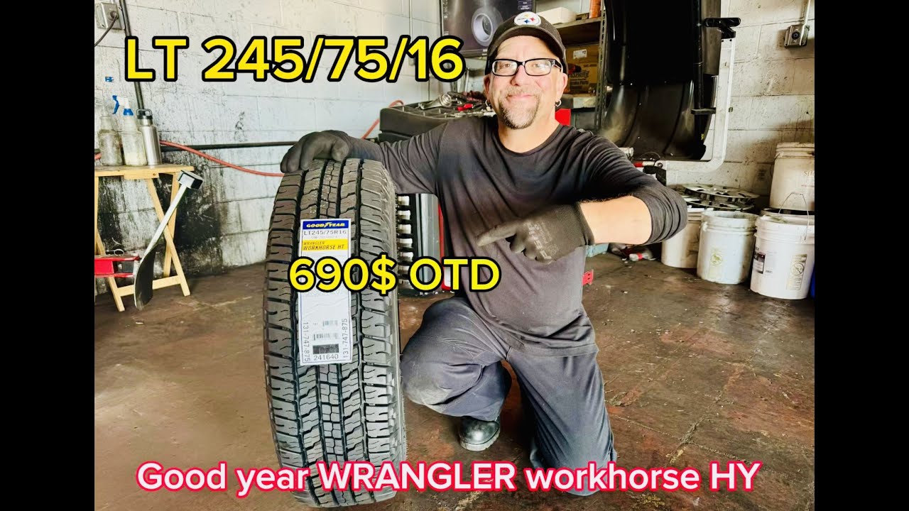 New Goodyear Wrangler review Tire Tech Demo| Goodyear Wrangler ...