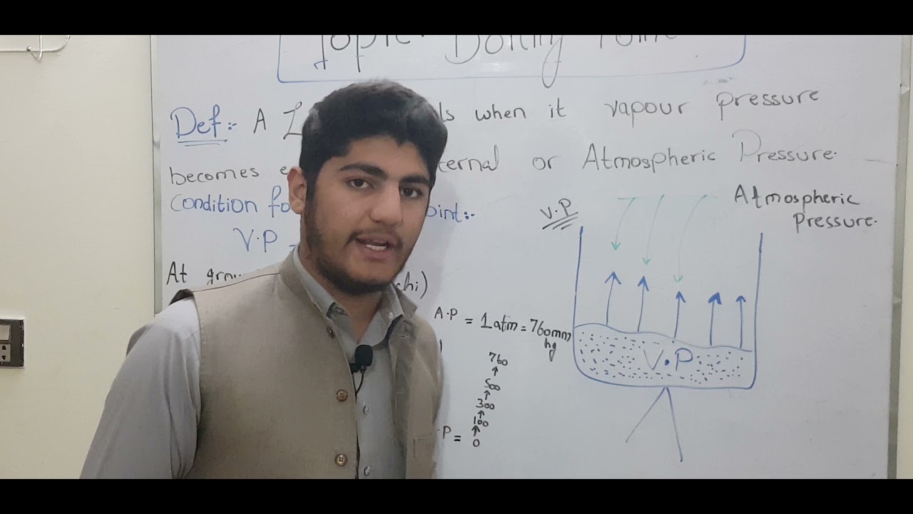 Boiling point| boiling point made easy | 9th Chemistry - YouTube