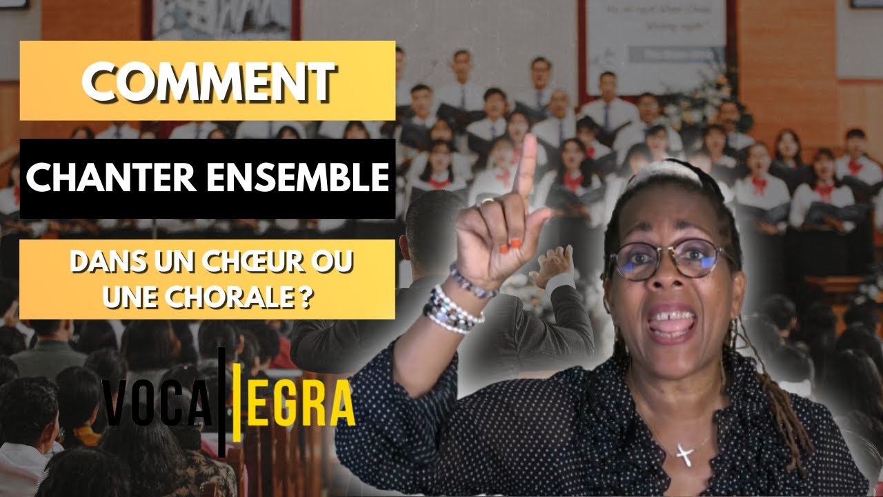 Comment chanter ensemble dans un chœur ou une chorale ? - YouTube