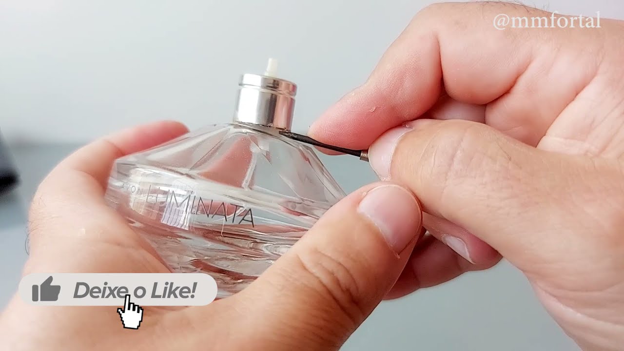 Como abrir frascos de perfumes I cómo abrir la botella de perfume - YouTube