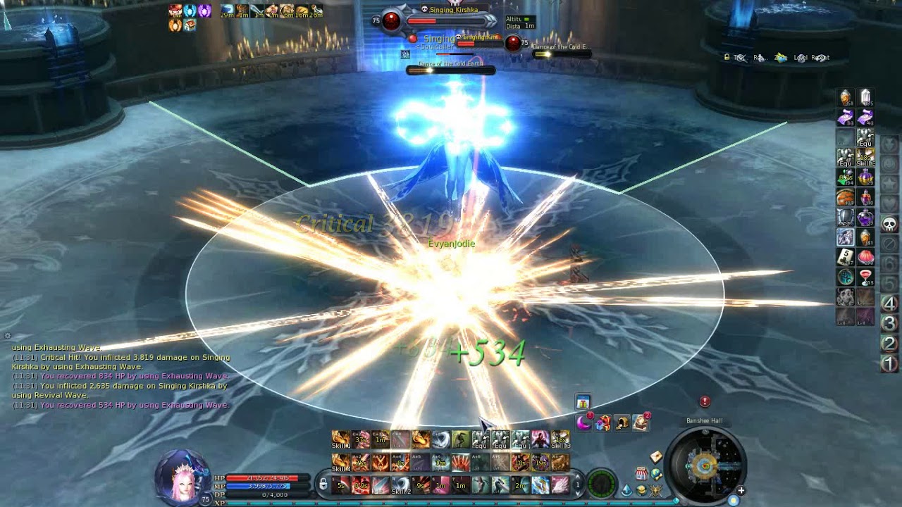 Aion Na 5.8 Mirash Santuary - Final Boss Glad - YouTube