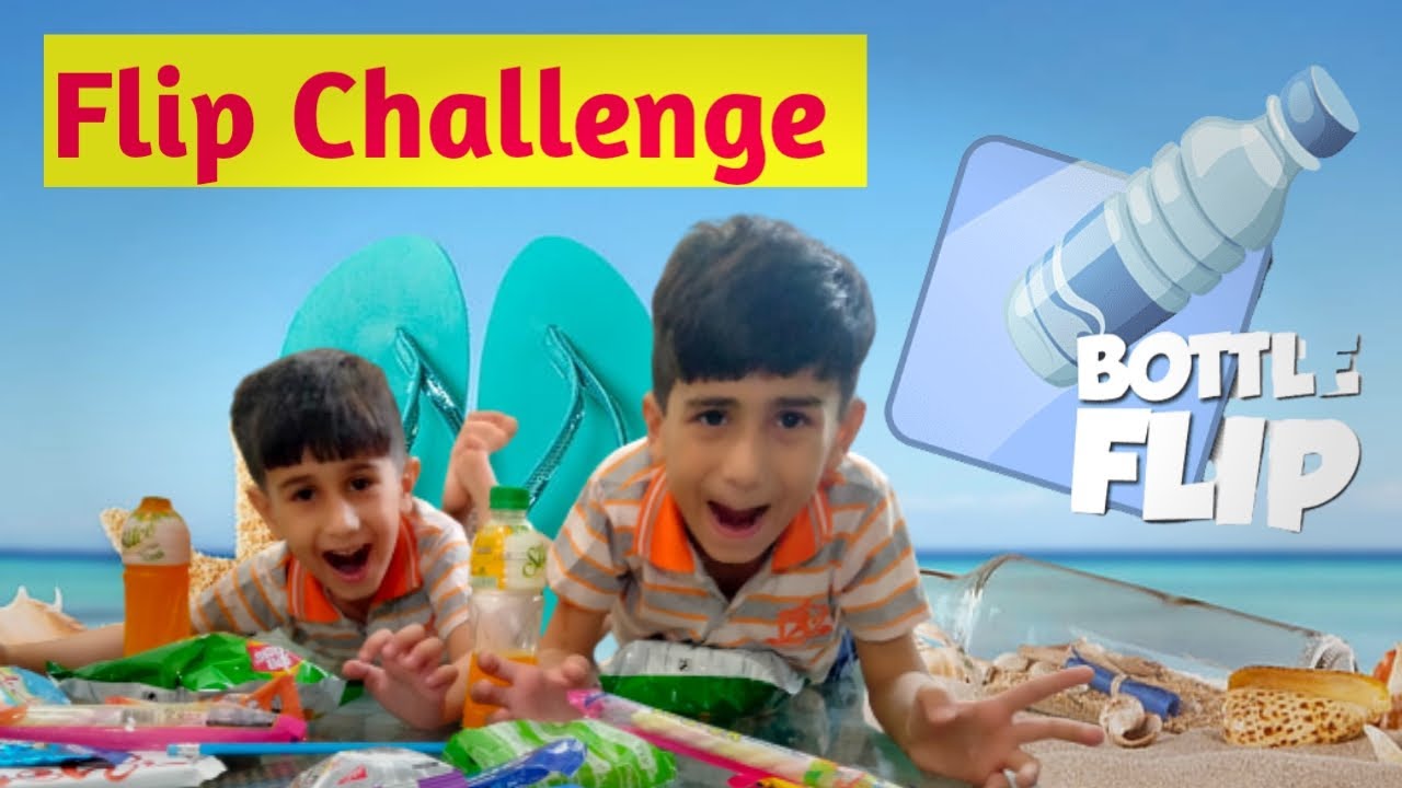 Pakistani kids Bottle Flip Challenge | Rohan & Rayan Vlogs - YouTube