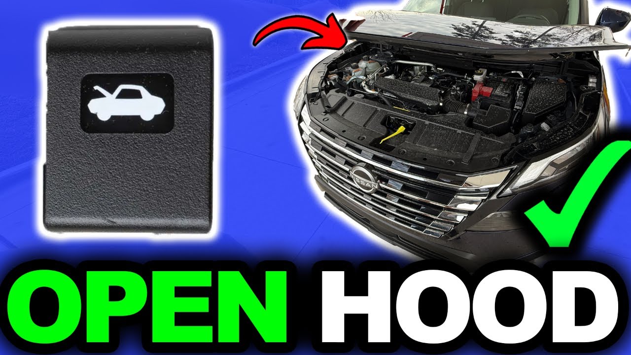 How To Open Hood In Nissan Frontier | Pop Nissan Frontier Hood - Full ...