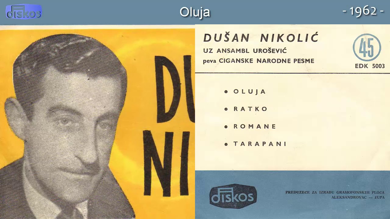 Dusan Nikolic - Oluja - (Audio 1962) - YouTube