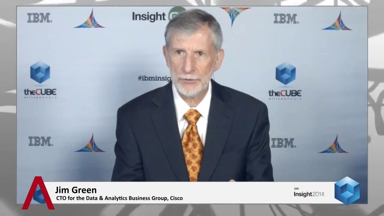 Jim Green, Cisco | IBM Insight 2014 - YouTube