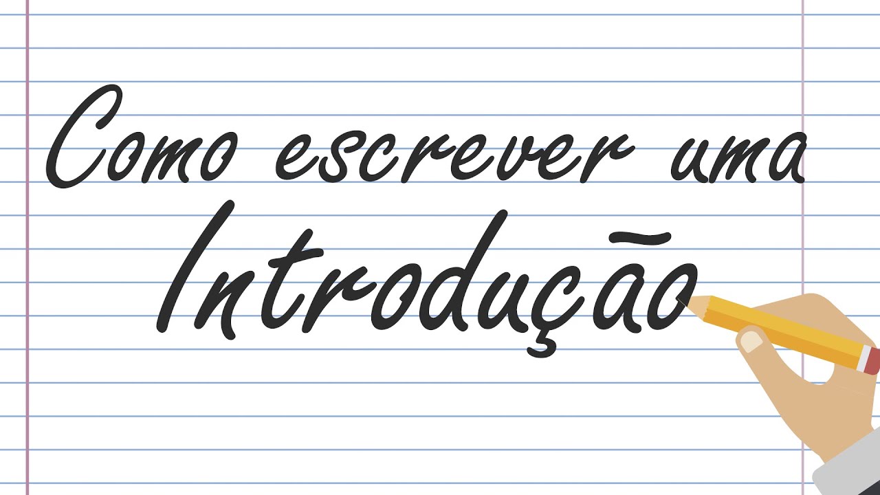 Como escrever uma introdução de um texto dissertativo - YouTube