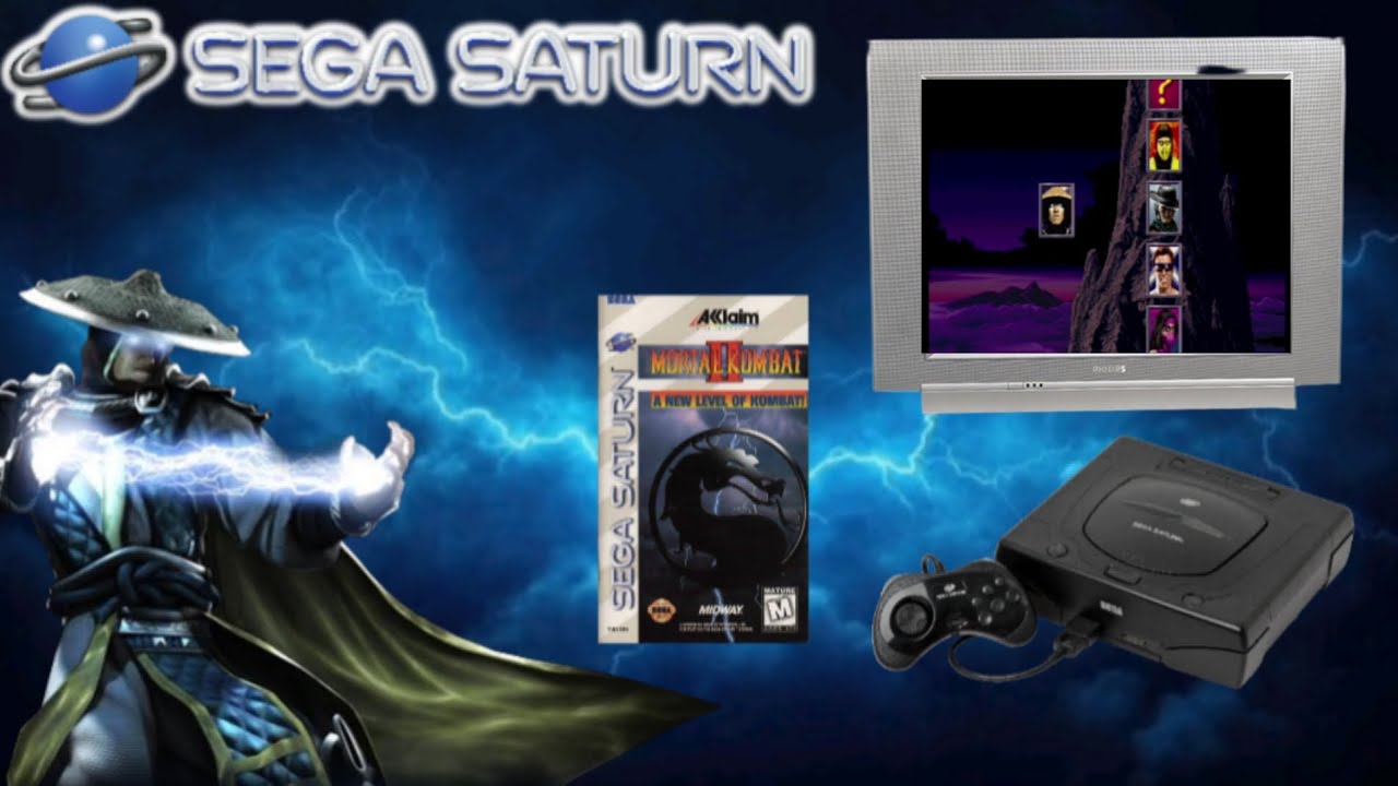 Mortal Kombat 2 Sega Saturn Very Hard playthrough Raiden - YouTube