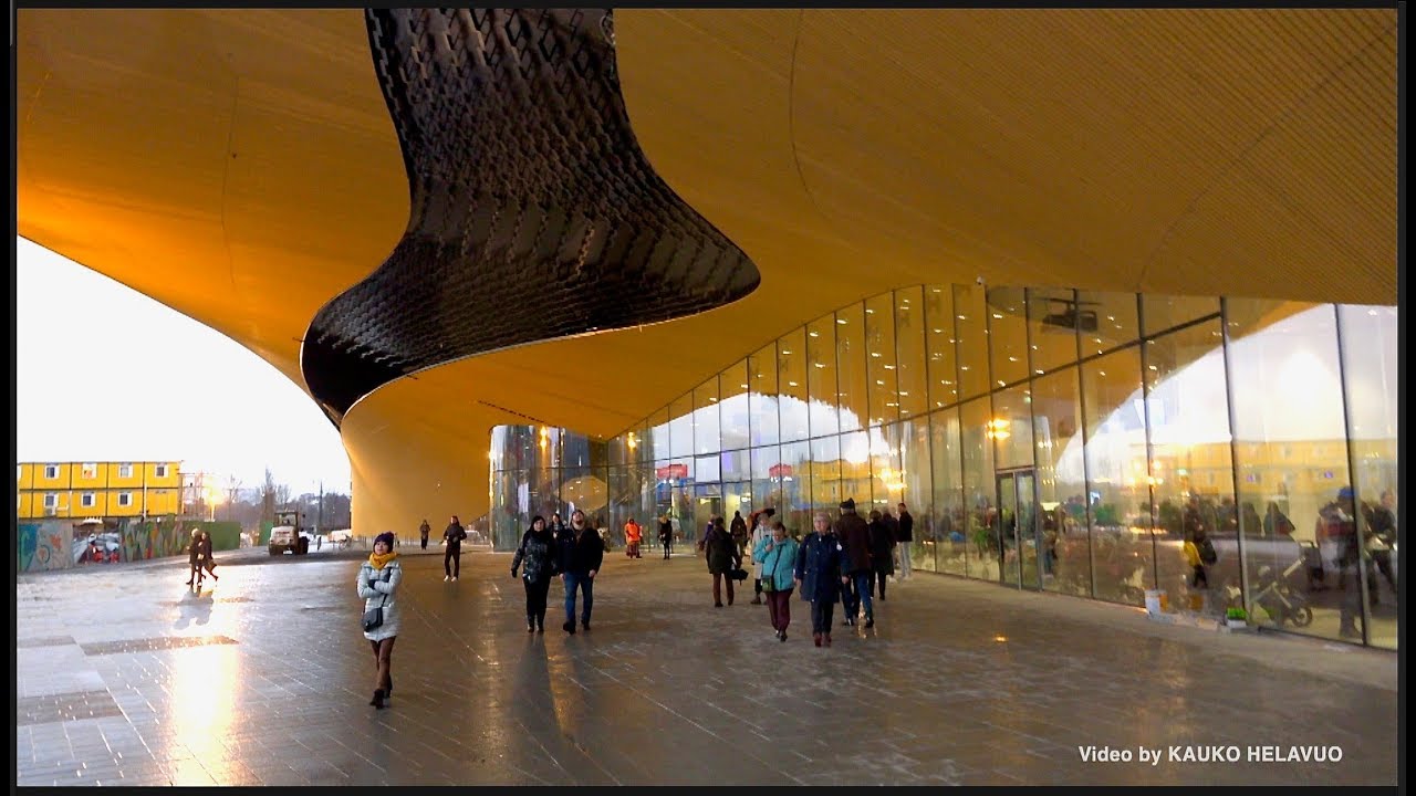 OODI / AVAJAISET, Helsinki • Welcome to Oodi! / Helsinki 4K - YouTube