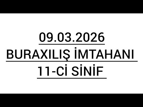 9 Mart Buraxılış