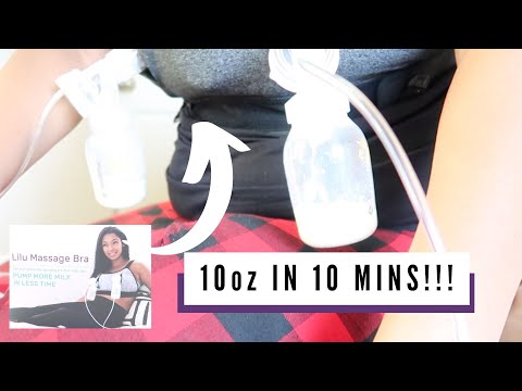 PUMP WITH ME (feat. Lilu Massager + Bra) How to Pump MORE MILK | TheFortitudeFix