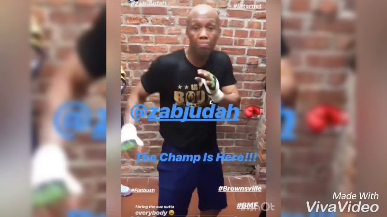 Zab Judah training 2019 he is back - YouTube