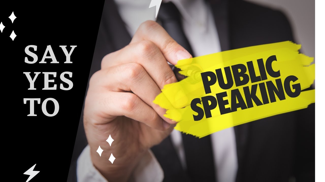 Say Yes to Public Speaking! (Intro video) - YouTube