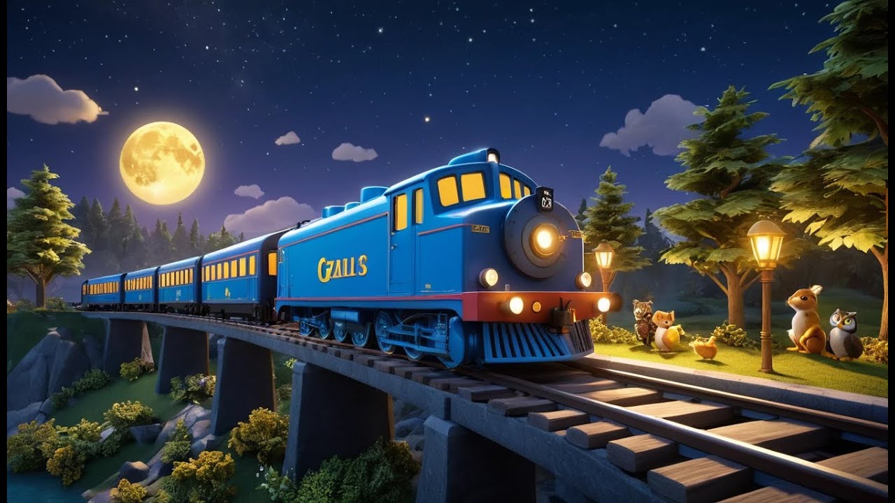 The Train on the Track Goes Choo Choo | Fun Train Song for Kids ...