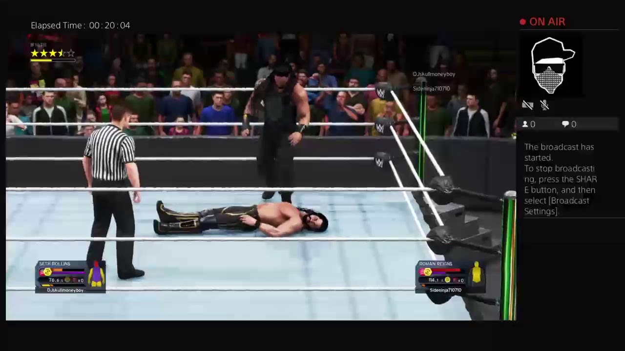 WWE2k20 ps4 gameplay - YouTube