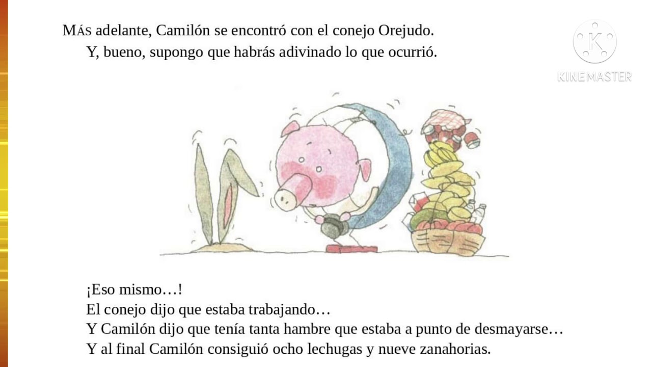 Cuento “CAMILÓN COMILÓN” De Ana María Machado - YouTube