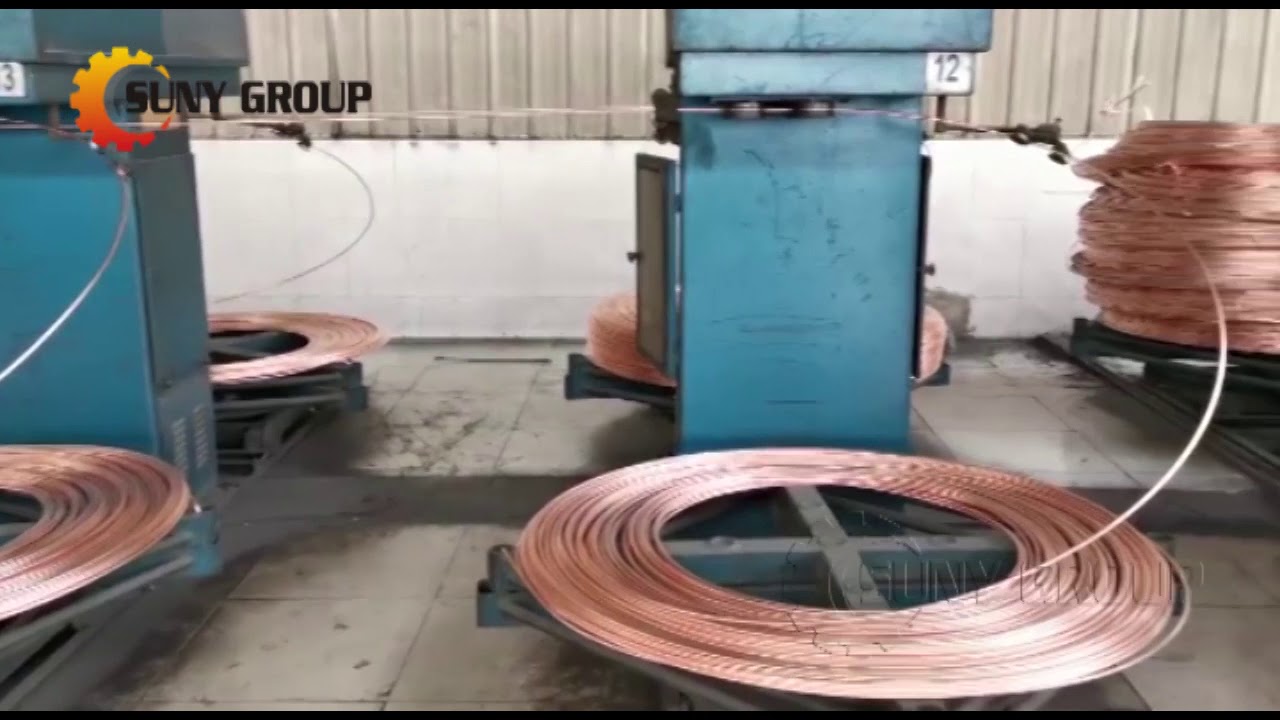 Can your raw material produce bright oxygen-free copper rod? - YouTube