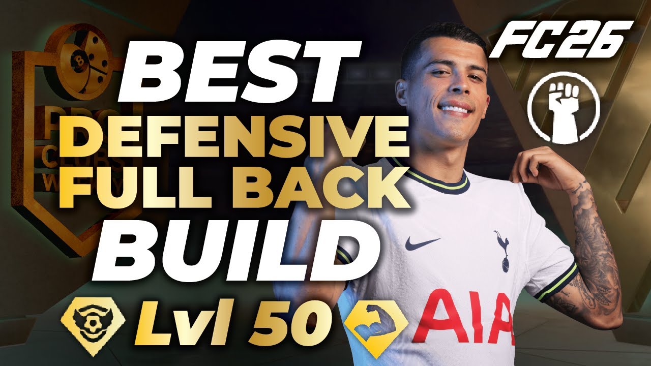 BEST FULL BACK BUILD | EA SPORTS FC 26 CLUBS BALLER BUILD - YouTube