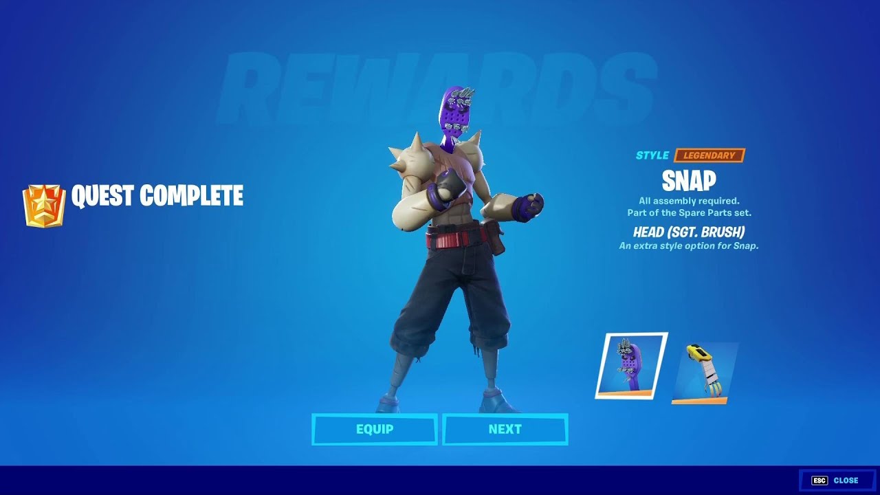 [Easy Method] How to unlock All Snap Head & Arm in Fortnite - All tover ...
