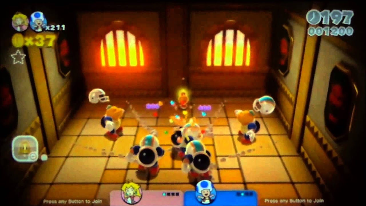 SM3DW 100% Co-op with Klopp16-World 5 - YouTube