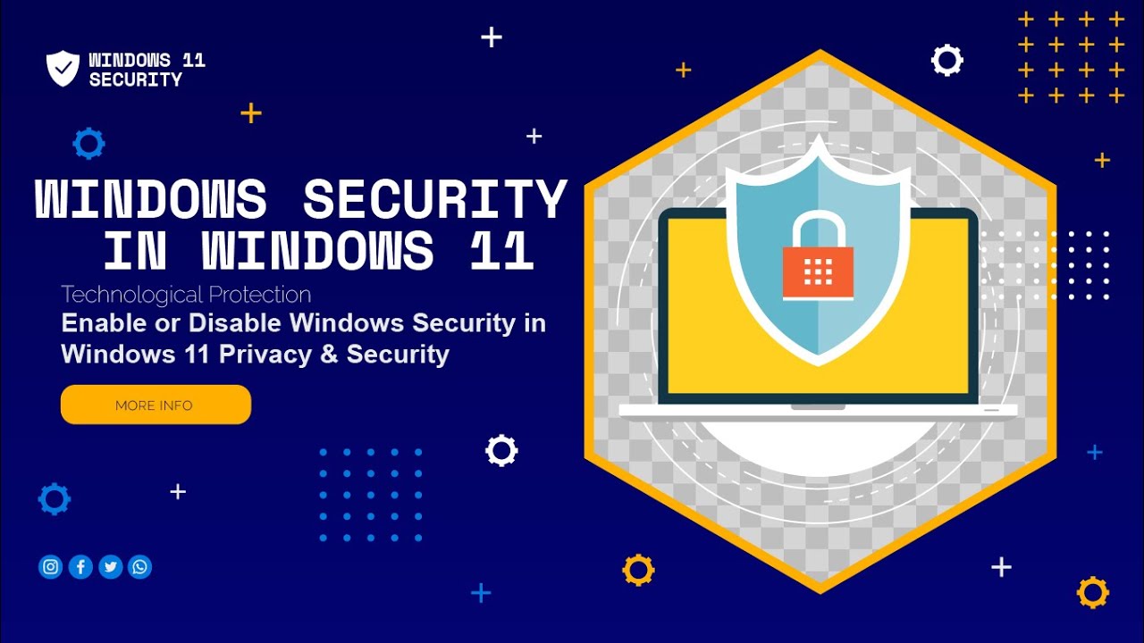 Enable or Disable Windows Security in Windows 11 - YouTube