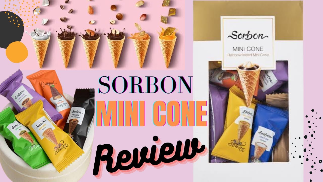 Sorbon Mini Chocolate Cone Review | Unboxing and Live Quality Check | ASMR | #irani #chocolate # ...