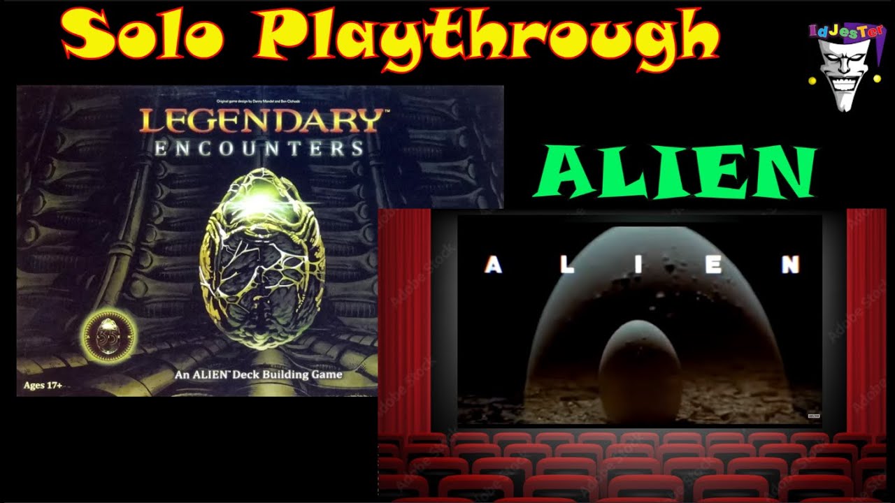 Legendary Encounters ALIEN Playing Through Movie #1 ALIEN Solo ...