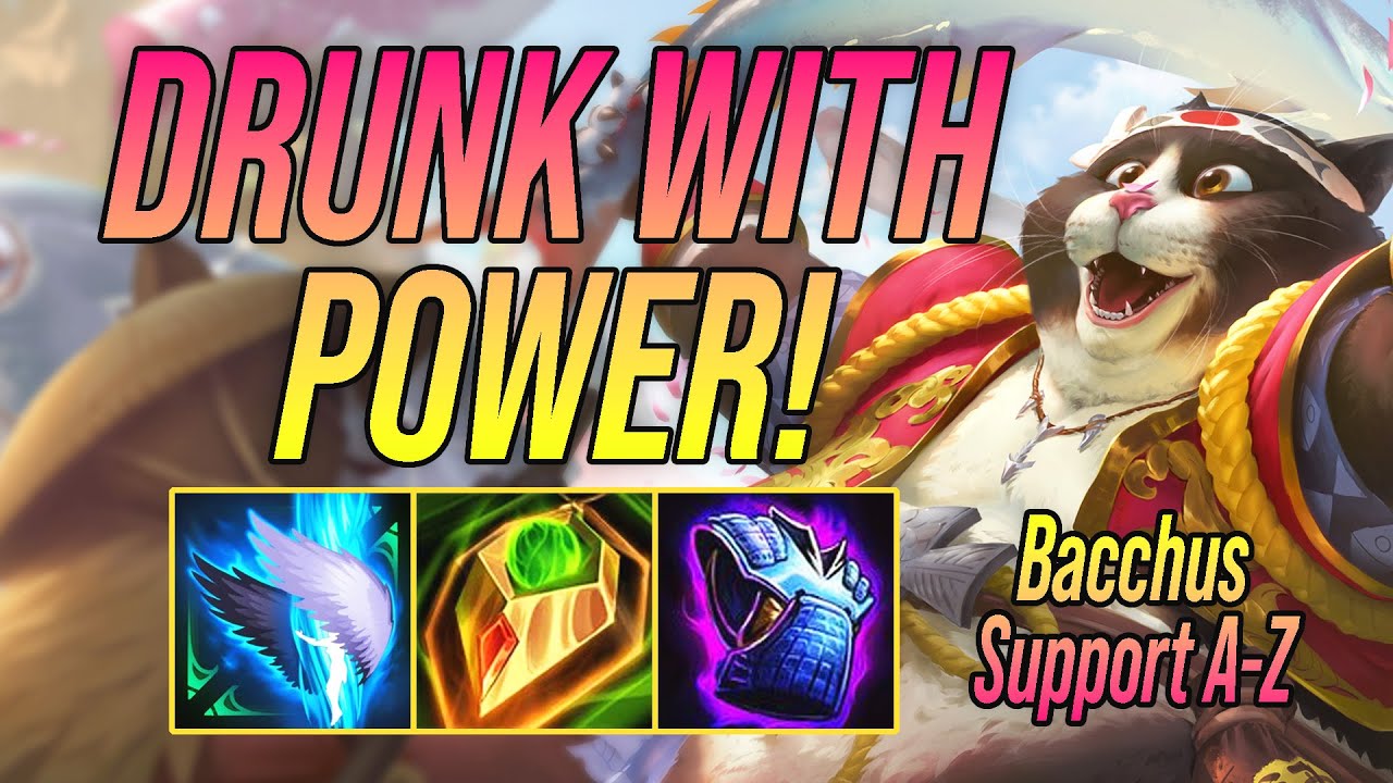 DRUNK WITH POWER! Bacchus Support Gameplay (SMITE Support A-Z) - YouTube