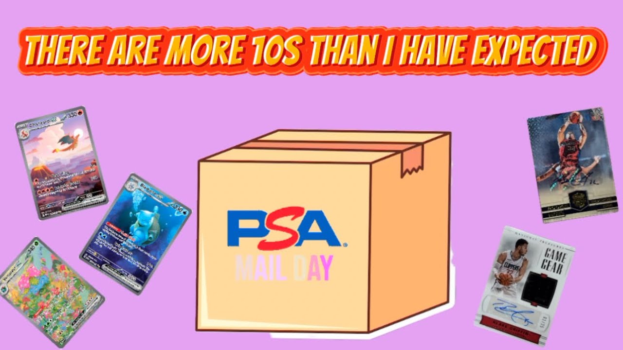 My first ever PSA grading has finally returned, and the results is ...