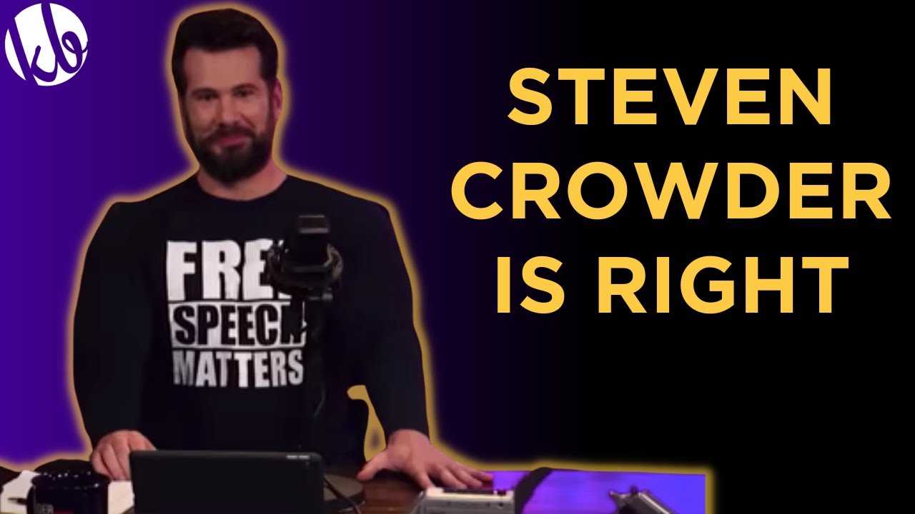 Steven Crowder is right. The Daily Wire is colluding with big tech to ...