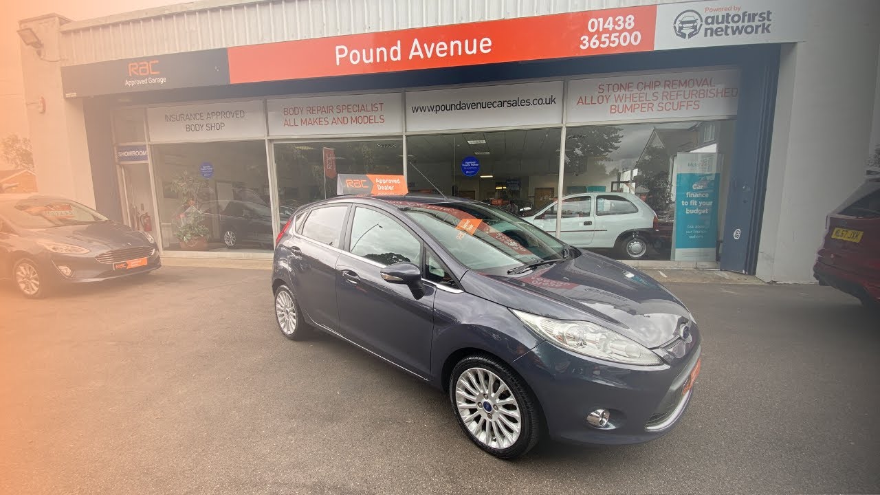 FOR SALE: Ford Fiesta 1.4 Titanium 5dr in Midnight Sky Grey - YouTube