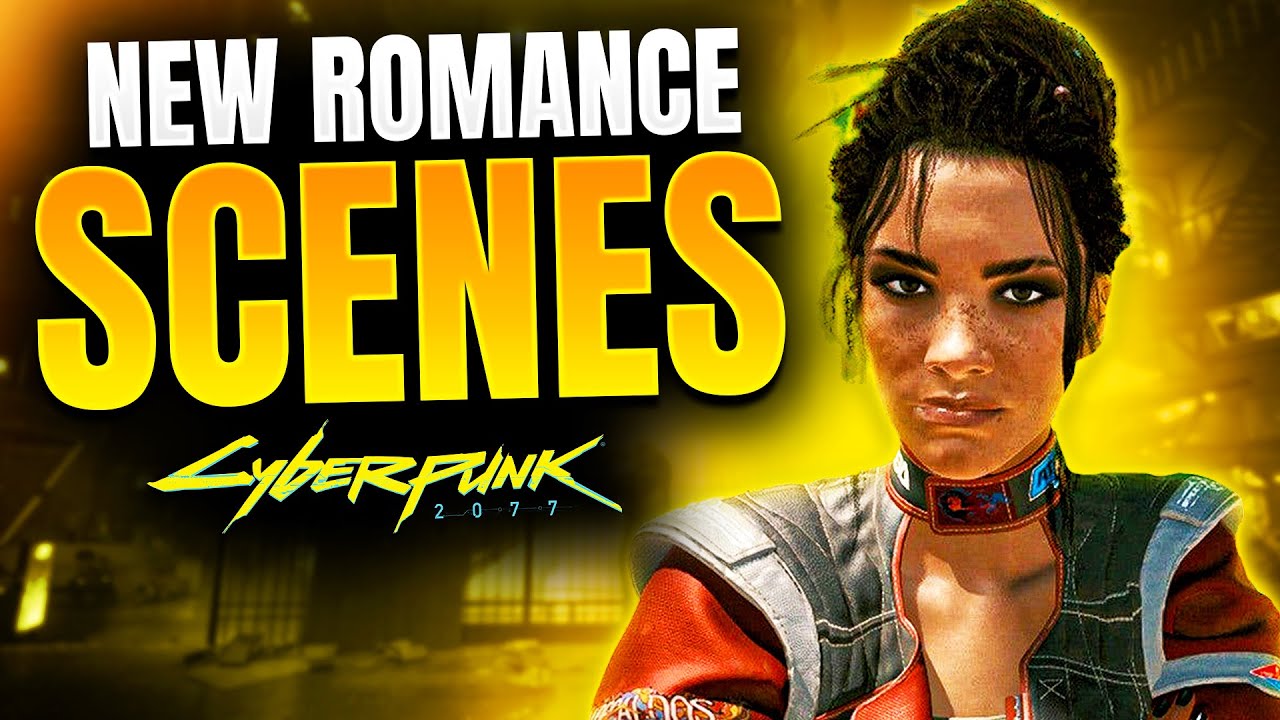 Cyberpunk 2077 - ALL ROMANCE HANGOUT SCENES (Patch 2.1 - Judy, Panam ...