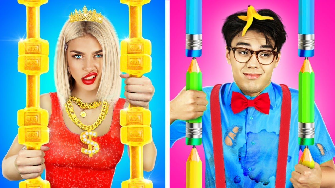 Poor Girl in a Fancy Jail | Jock vs Nerd In Rich vs Broke Prison by ...