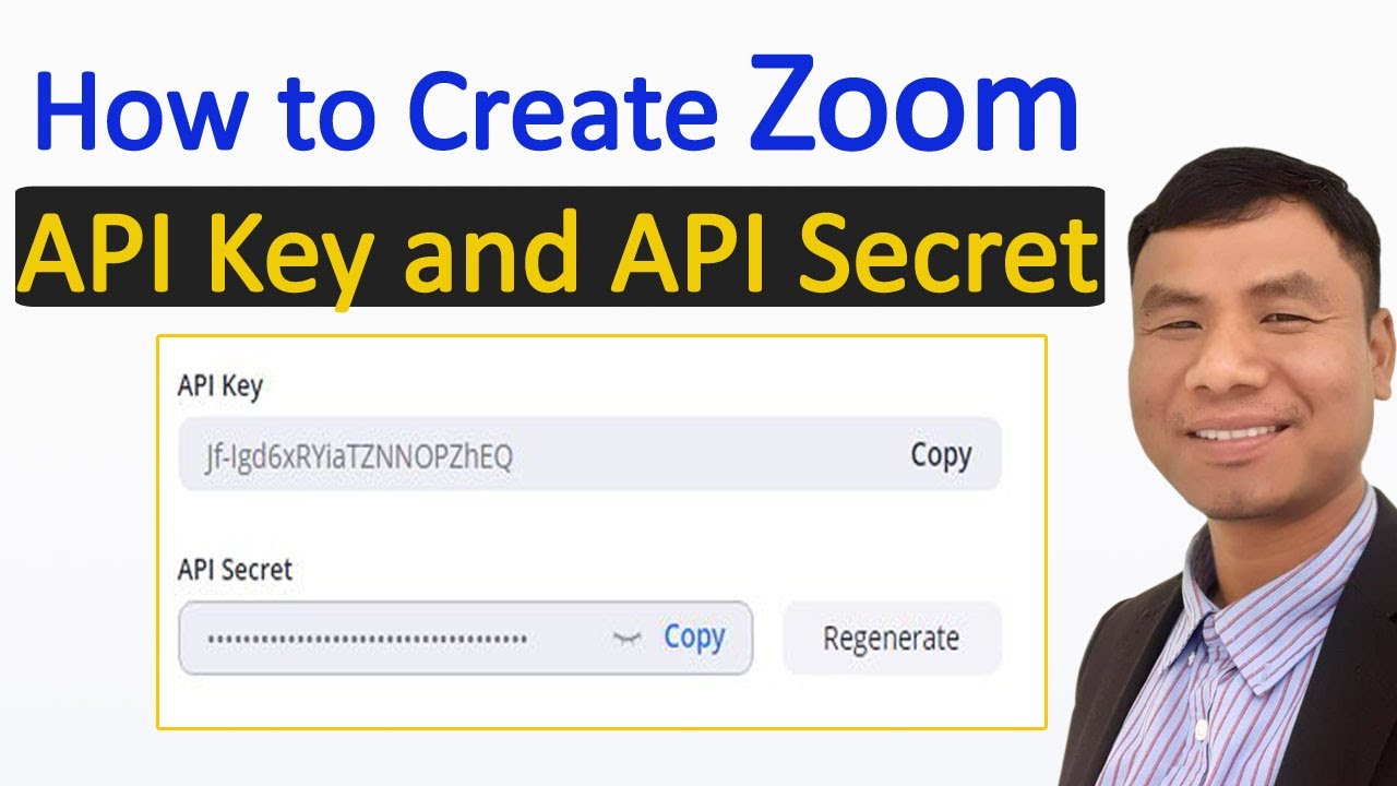 How To Create Zoom API Key And API Secret YouTube How To Create Zoom API Key And API Secret YouTube