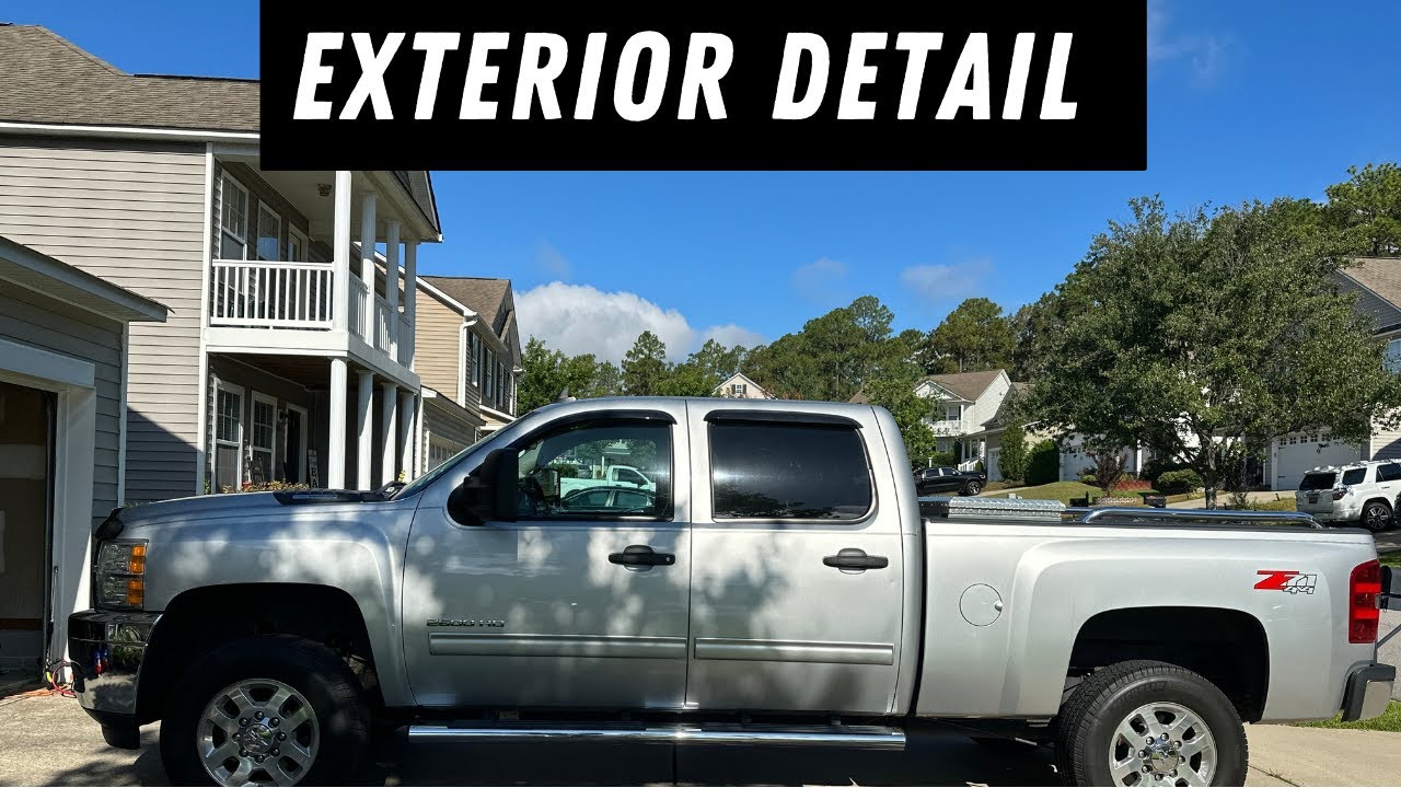 Silverado Truck 2500 | Wash, Polish, & Wax - YouTube