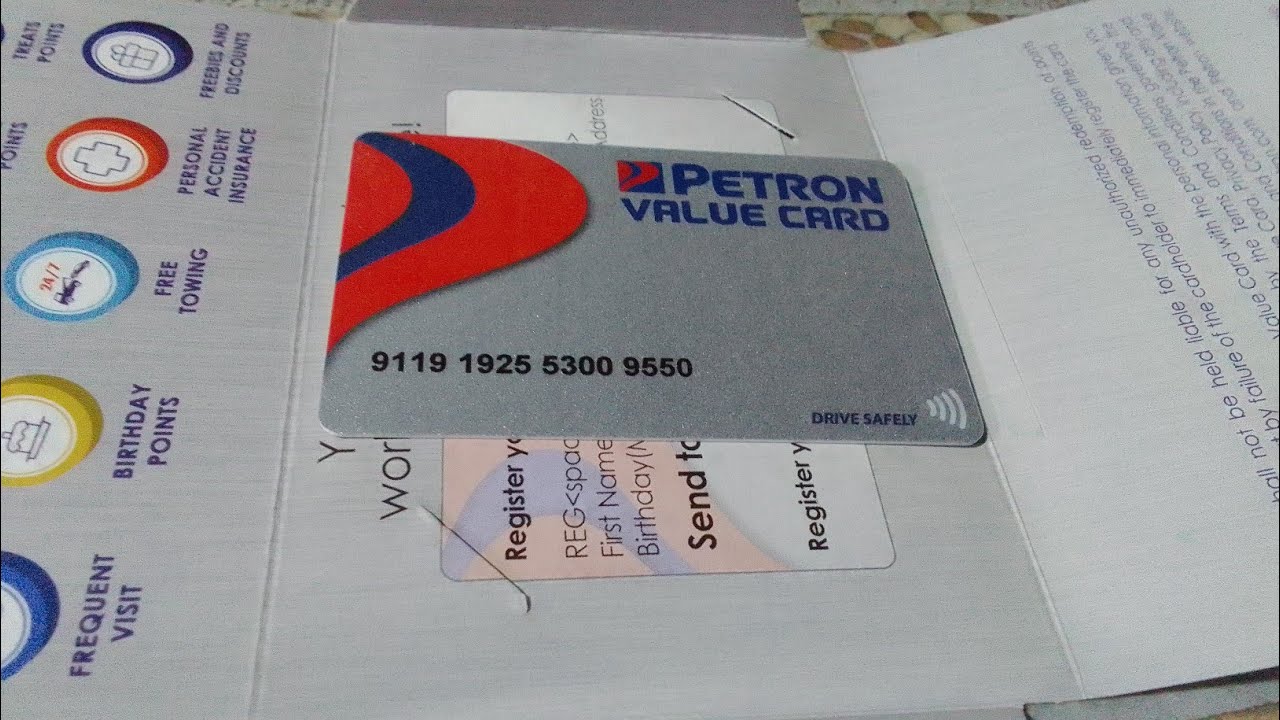 nag avail ako ng petron value card - YouTube