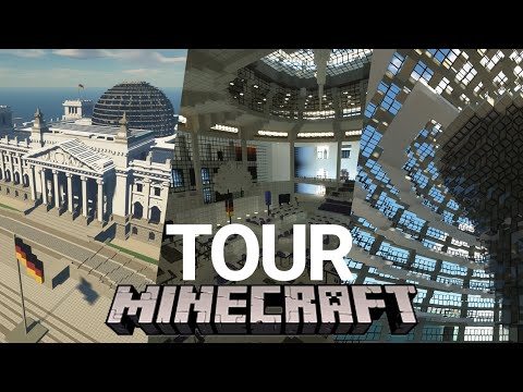Minecraft: Reichstag Full Interior Showcase! - YouTube